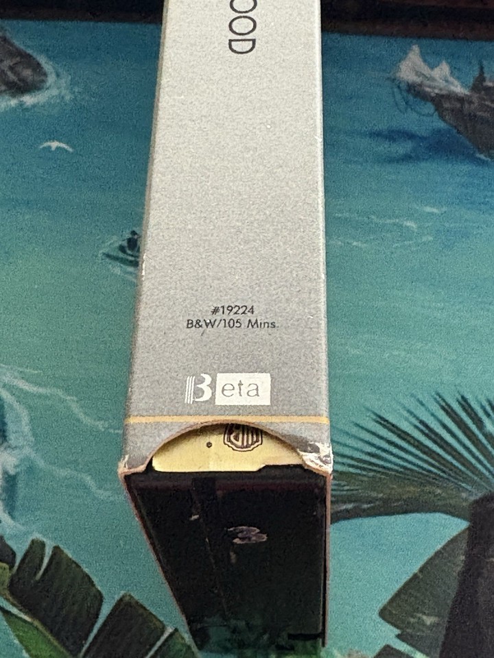 Captain Blood (1935)| Errol Flynn | Betamax Tape | Hollywood Gold 1986 ...