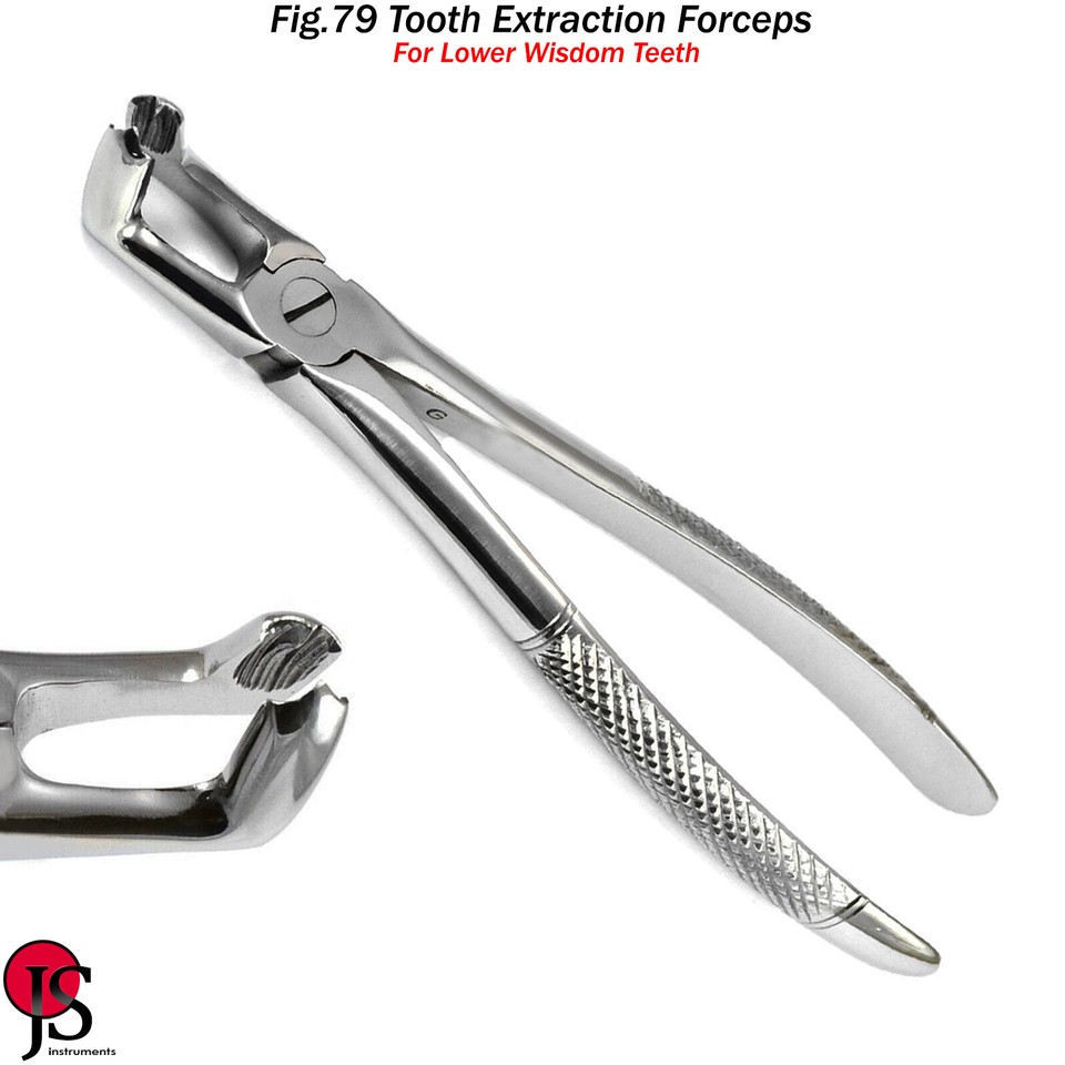 Dental Extracting Extraction Forceps Surgical Upper Lower Molars Tooth ...