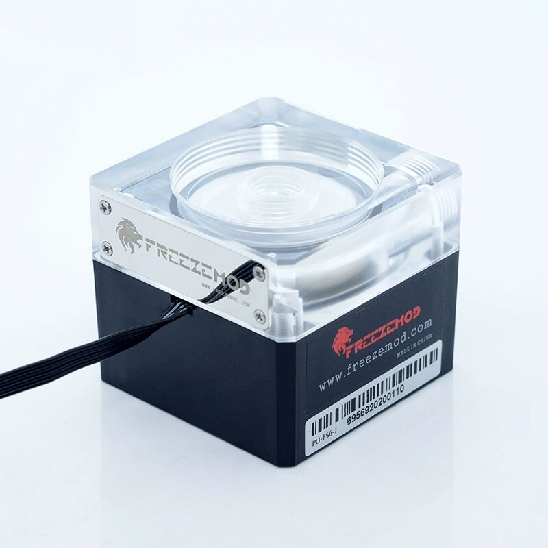 PU-FS6-J 800L/H Water Pump Computer Water Cooling Pump+PWM Speed ...