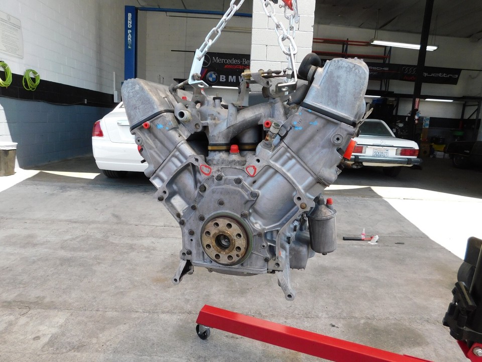 MERCEDES 1979 R107 W107 500SL 500SLC ENGINE LONG BLOCK EUROPEAN | eBay