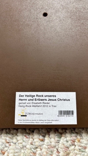 Vintage, Germany, The Holy Robe of our Lord and Savior Jesus Christ ...