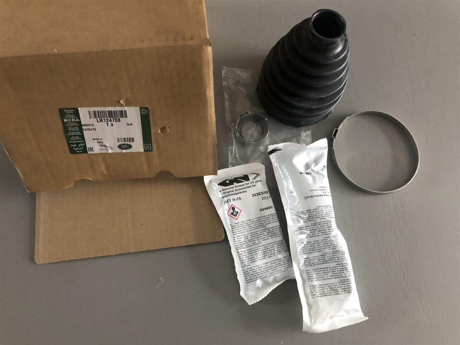 LAND ROVER RR EVOQUE DISCOVERY SPORT FR DRIVE SHAFT BOOT KIT !GENUINE ...