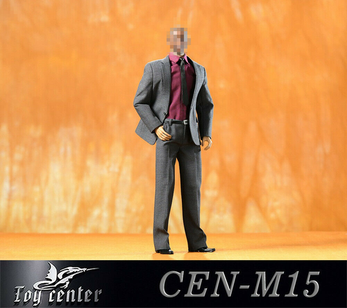 CEN-M15 Toy Center 1/6 Male Suit Clothes Trousers For 12"Action Figure ...