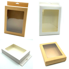 6 x Gift Boxes with Window Packaging Gift Boxes Wrapping Paper Boxes ...