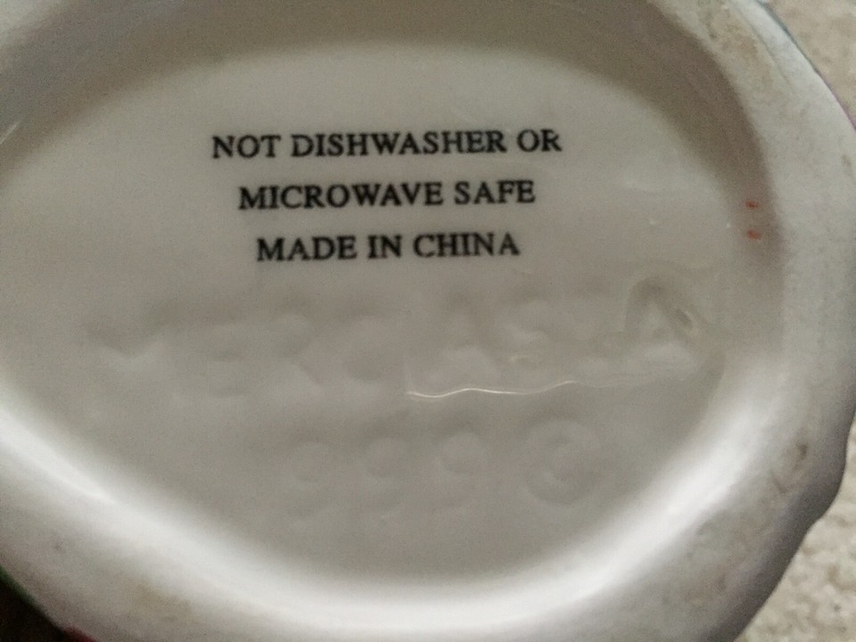 Merc Asia 1999 Bunny Rabbit Garden Party Sugar Creamer Cup Saucer Spoon ...