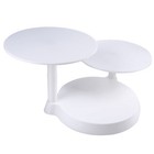 3 Tier White Round Cake Rack Food Display Stand Home Party Birthday ...