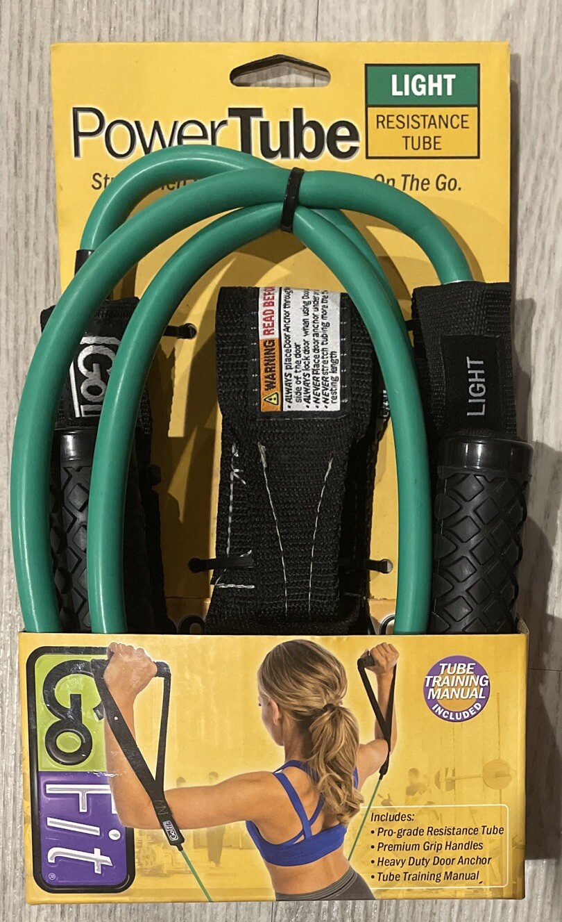 GoFit Power Tube With Handle Light - Green for sale online | eBay