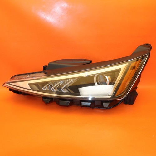HYUNDAI ELANTRA HEADLIGHT LEFT DRIVER 2019 2020 92101-F2540 HALOGEN OEM ...
