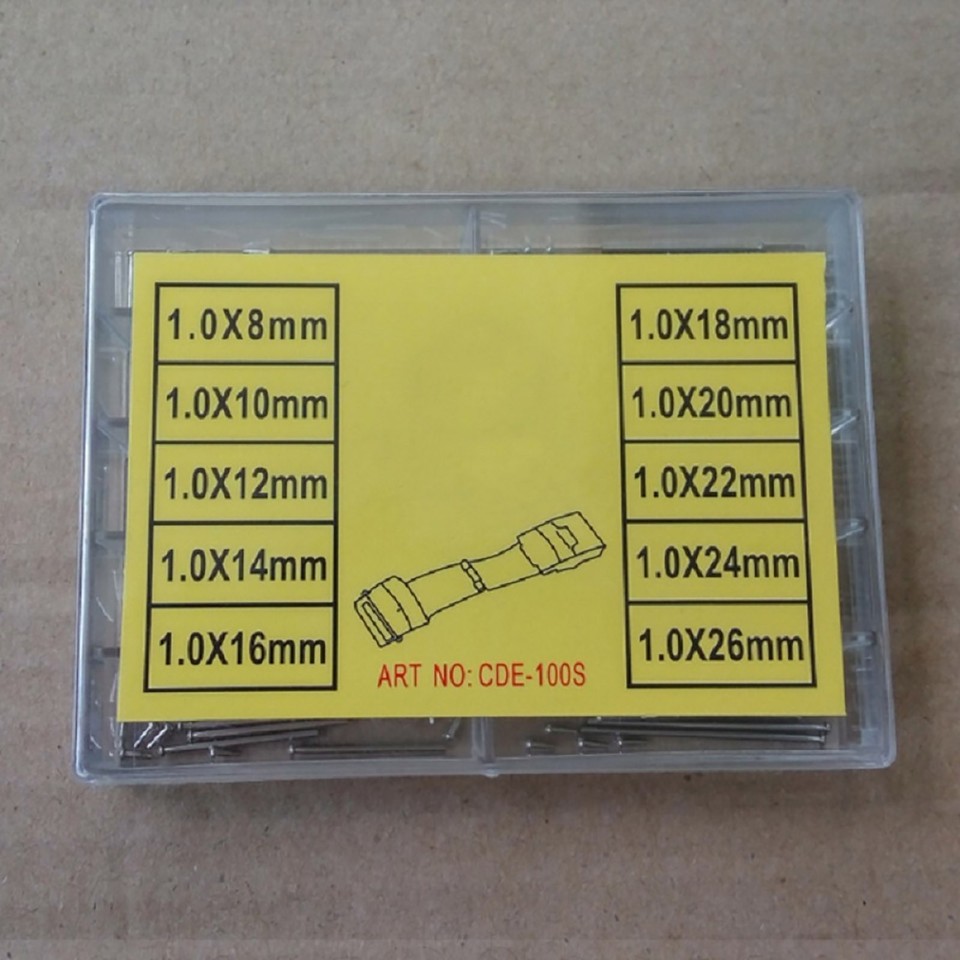 1.0mm Thick 8mm-26mm Tube Friction Pin Spring Bar for Watch Band Clasp ...