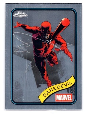 2025 Marvel Topps Chrome #97 Daredevil Trading Card MCU New Avengers | eBay