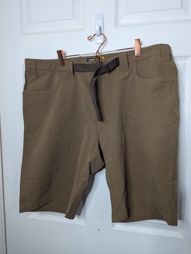 First Lite Mens Shorts Trace Brown Hiking Utility Outdoor Size 38 Tan ...