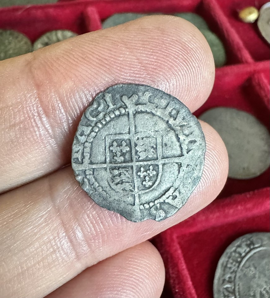84. Henry VIII Posthumous Issue Silver Halfgroat Tudor Coin. | eBay UK