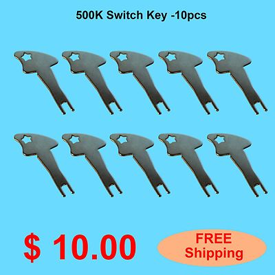 500K Wall Switch Key 10 PCS FREE SHIPPING | eBay