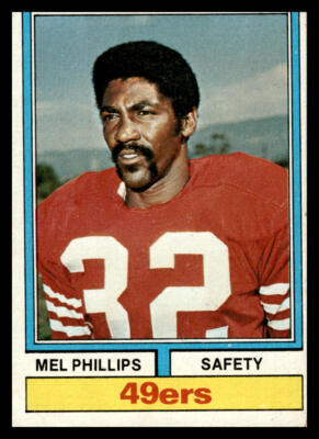 1974 Topps Mel Phillips #294 San Francisco 49ers | eBay