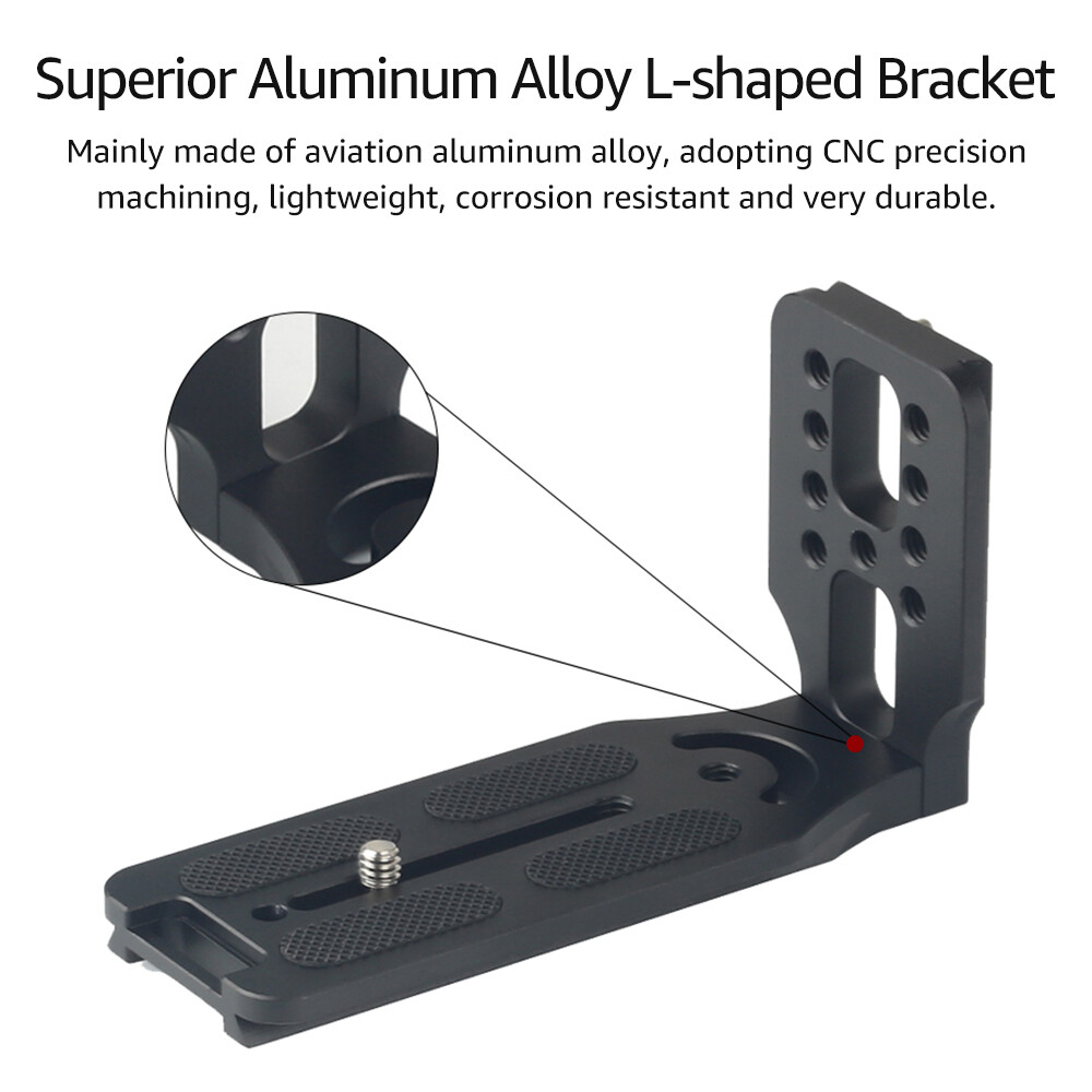 Vertical L-shaped Bracket Alloy Quick Release Plate R9A8 | eBay Australia