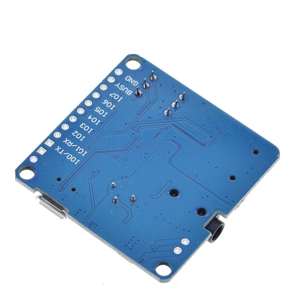 5W Voice Playback Module MP3 Player I/O Trigger UART Control SD/TF For ...
