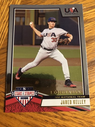 2019 Panini USA Baseball Stars & Stripes Longevity - Jared Kelley #38 ...