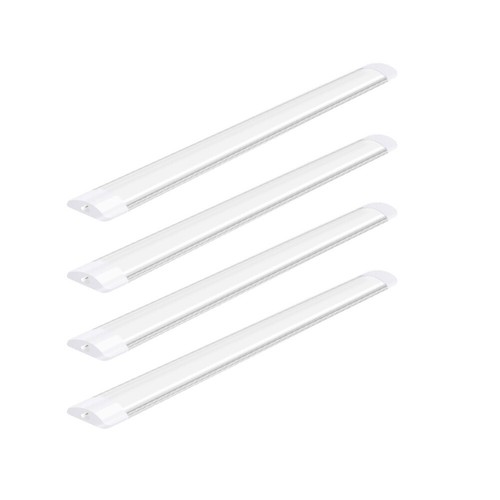 4 Pack 120cm LED Strip Lights 40W White Lighting Ceiling Lighting ...