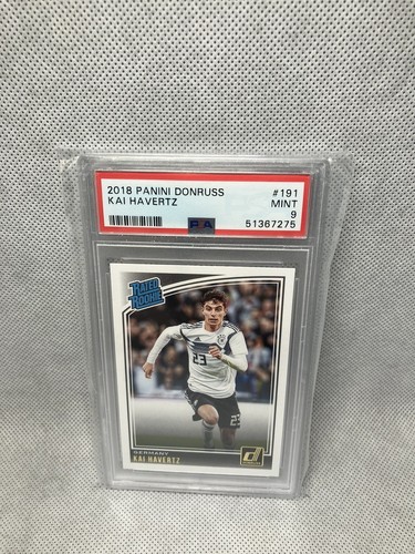2018 Panini Donruss Rated Rookie Kai Havertz #191 PSA 9 | eBay