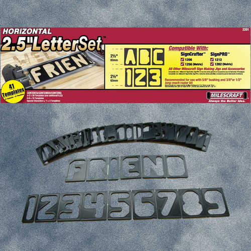 Sign Making Letter Engraving Jig Set Maker For Router Wood Woodworking ...