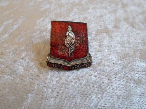 Vintage Facta Probant 118th Military Police Battalion Unit Crest Screw ...