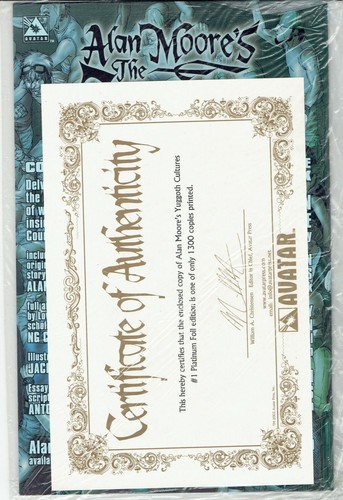 ALAN MOORE'S YUGGOTH CULTURES AND OTHER GROWTHS #1 PLATINUM EDITION ...