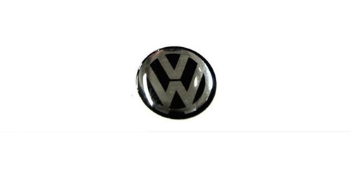 OEM NEW VW Volkswagen Black Silver VW Sign For Key FOB 3C0837891 3C0 ...