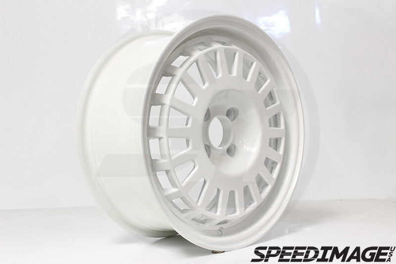 ROTA EG6 WHEELS FULL WHITE 16X7 +35 4X100 CIVIC INTEGRA MIATA XB BBR EG ...