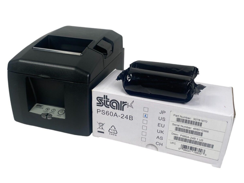 Star TSP650II 654IIBI2 Bluetooth POS Printer w Adapter - iOS DoorDash ...