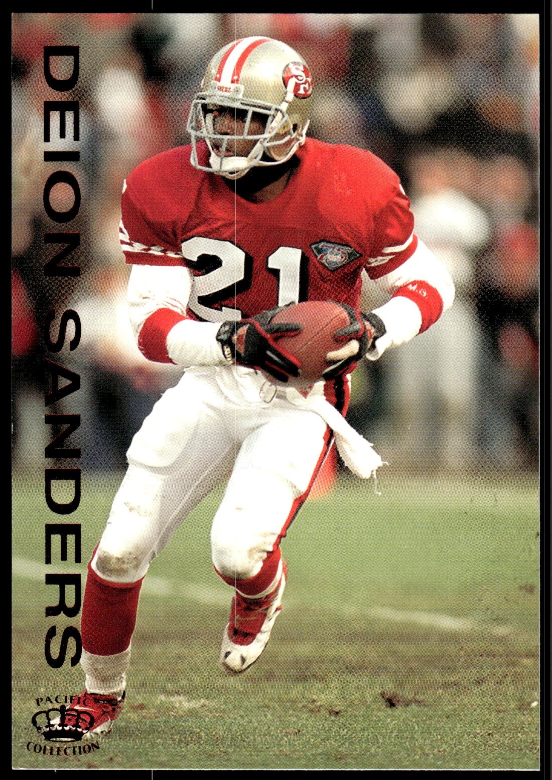 1995 Pacific Gridiron - Red #60 Deion Sanders for sale online | eBay
