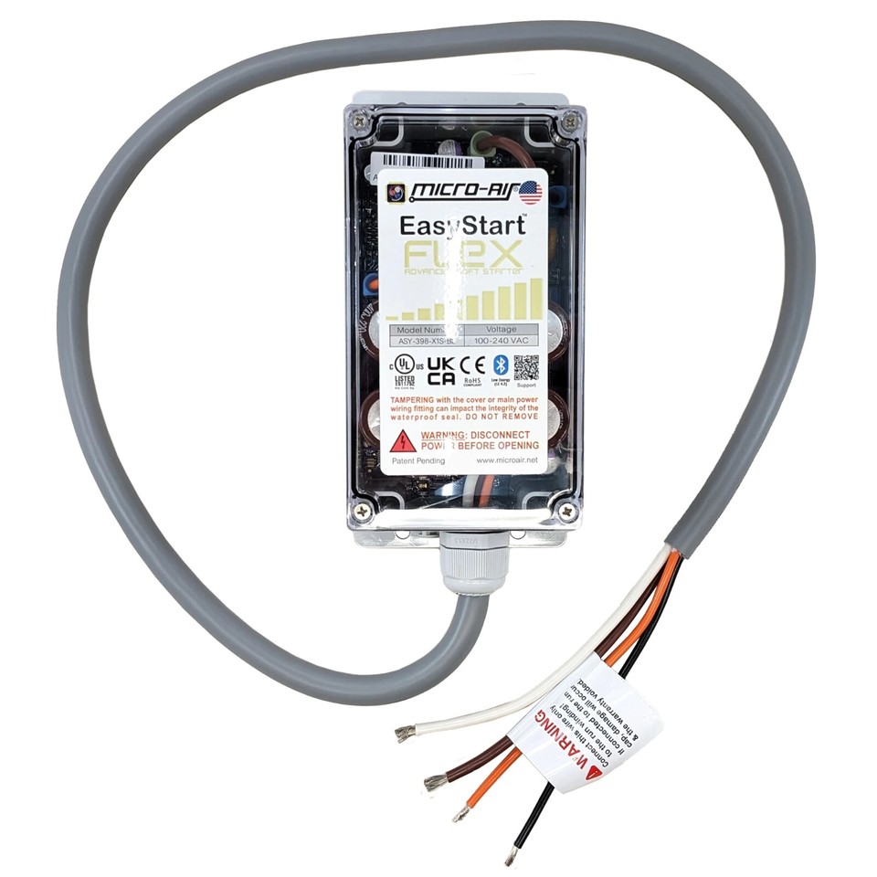 Micro-Air EasyStart Flex Soft Starter ASY-398-X1S-BL Replaces ASY-364 ...