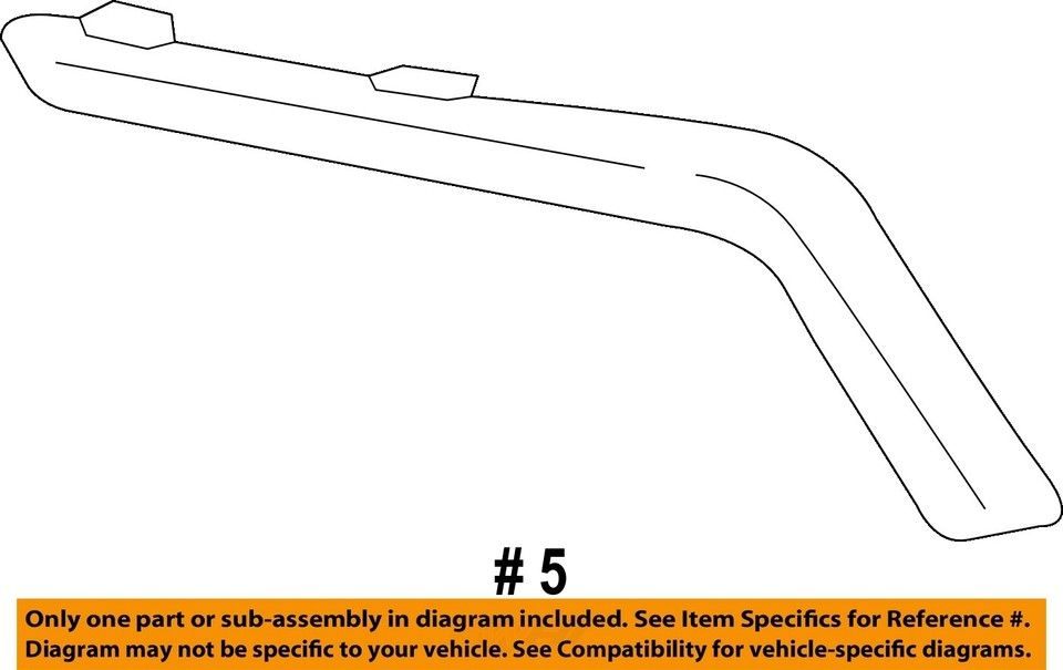 MITSUBISHI OEM 16-19 Outlander Sport Grille Components-Side Molding ...