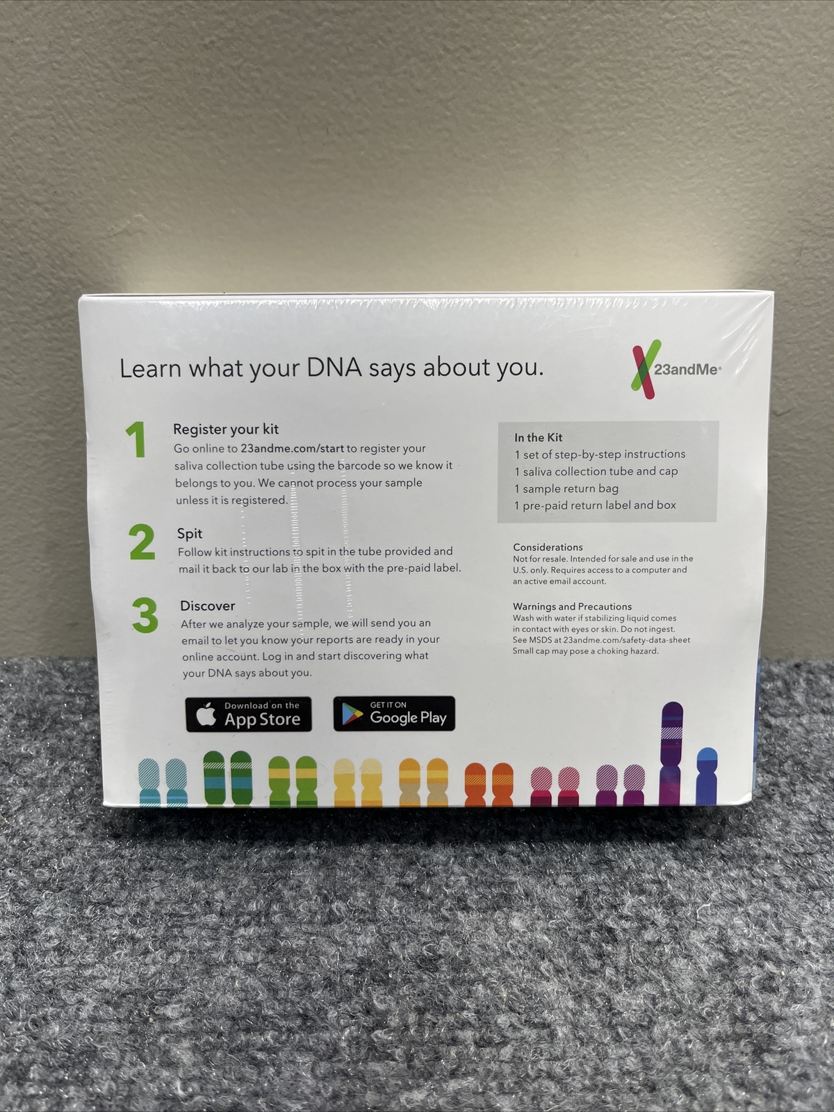 23andMe HUXX-10-N05 Health+ Ancestry Saliva Collection Kit for sale ...