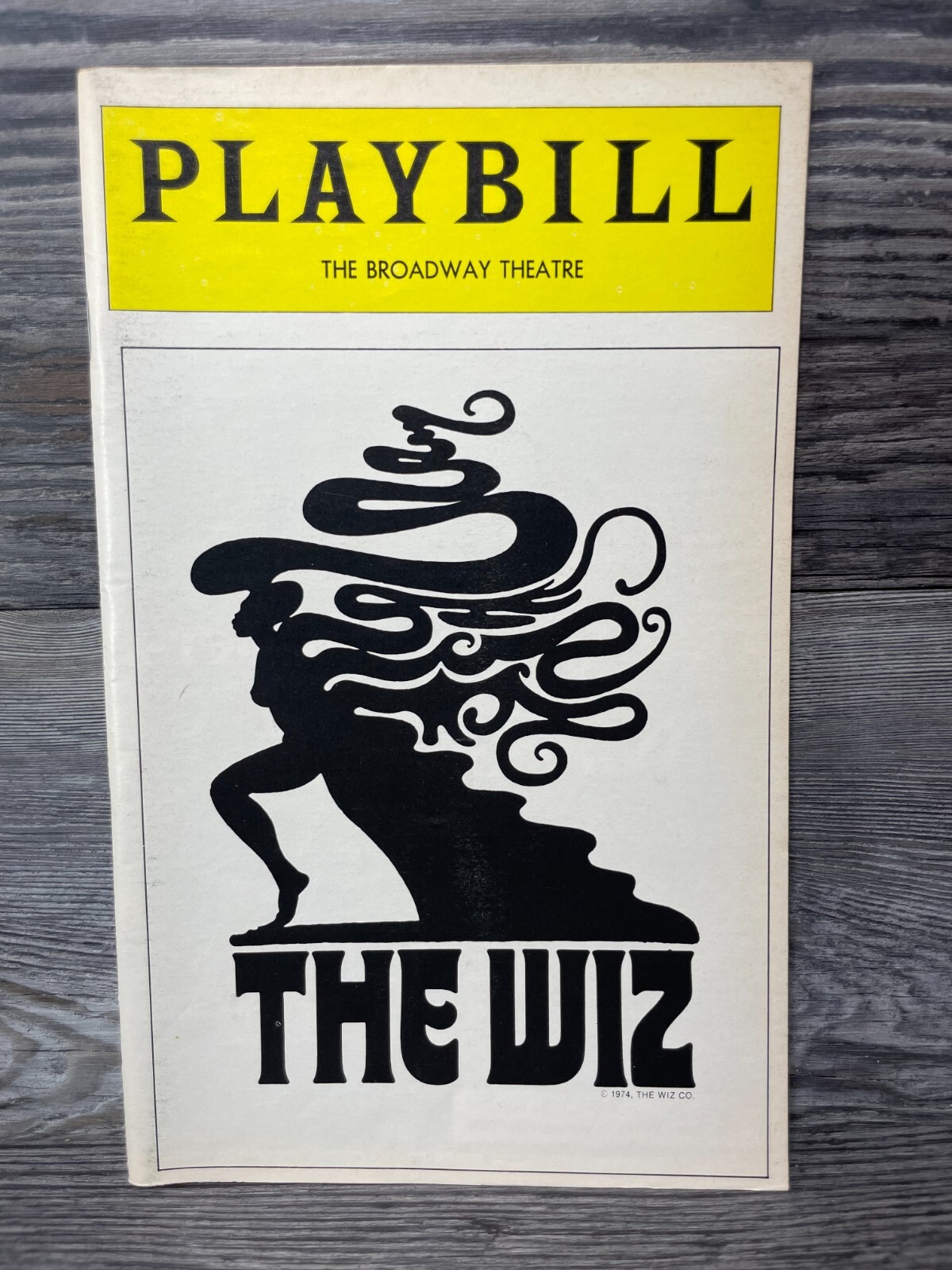 THE WIZ, PLAYBILL, JUNE 1977, THE BROADWAY THEATRE | eBay