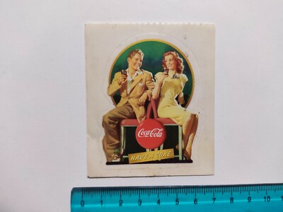 Autocollant Coca Cola Have A Coke Timbre Vintage 80s Original | eBay