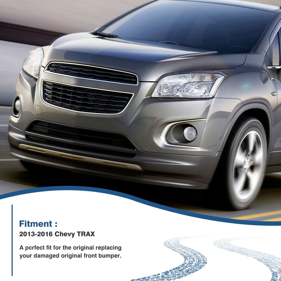 Front bumper cover upper and lower For 2013-2016 Chevy TRAX | eBay