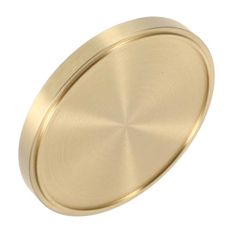 Round Coasters Coffee Table Brass Storage Saucers Cafe Serving Tray ...