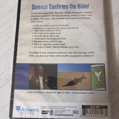Science Confirms the Bible Ken Ham speaks to Teens | eBay