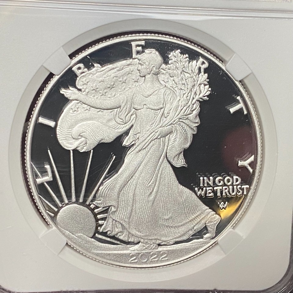 2022 W $1 PROOF AMERICAN SILVER EAGLE CONGRATULATIONS NGC PF70 ULTRA ...
