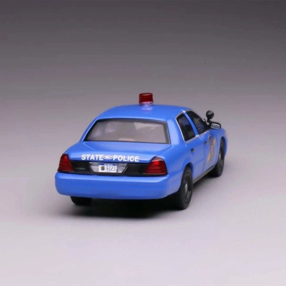 596 1:64 Michigan State Police Crown Victoria CV Model Diecast Metal ...