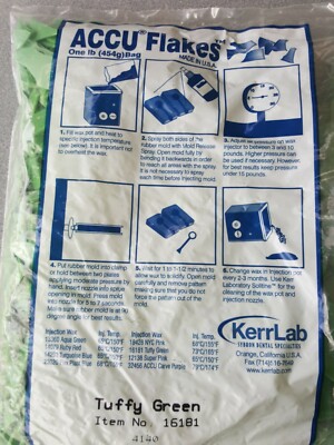 Kerr Flake Injection Wax, Tuffy Green | eBay