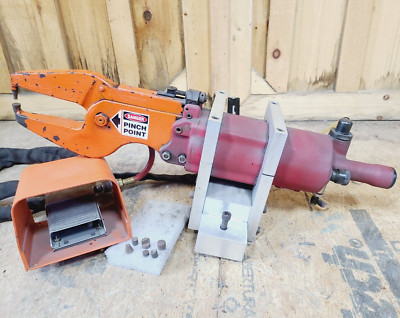 CP0351ESKEL Pneumatic Alligator Jaw Compression Riveter T012603 w/ Foot ...