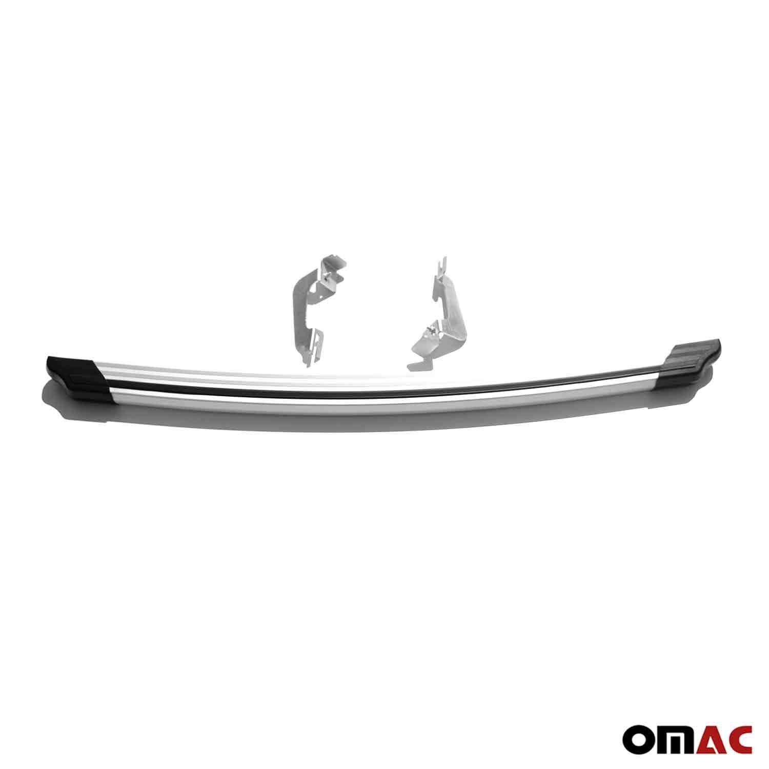 Rear Step Bumper Silver Aluminum Fits Ford Transit Connect 2014-2021 ...