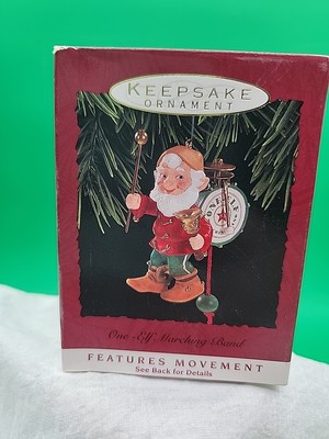 Hallmark "One-Elf Marching Band" Ornament 1993 | eBay