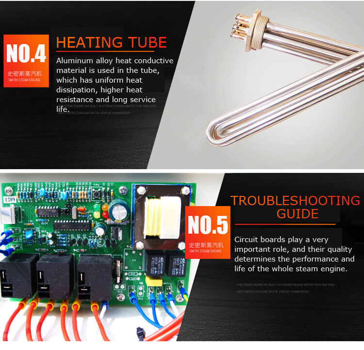 6KW Steam Generator Air Humidifier 220V-240V Sauna Bath Steam Shower ST ...