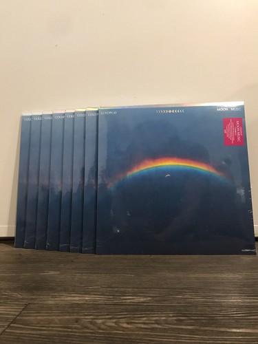 New (Sealed) Coldplay Moon Music Ecorecord Pink LP Vinyl W/ Signed Art ...