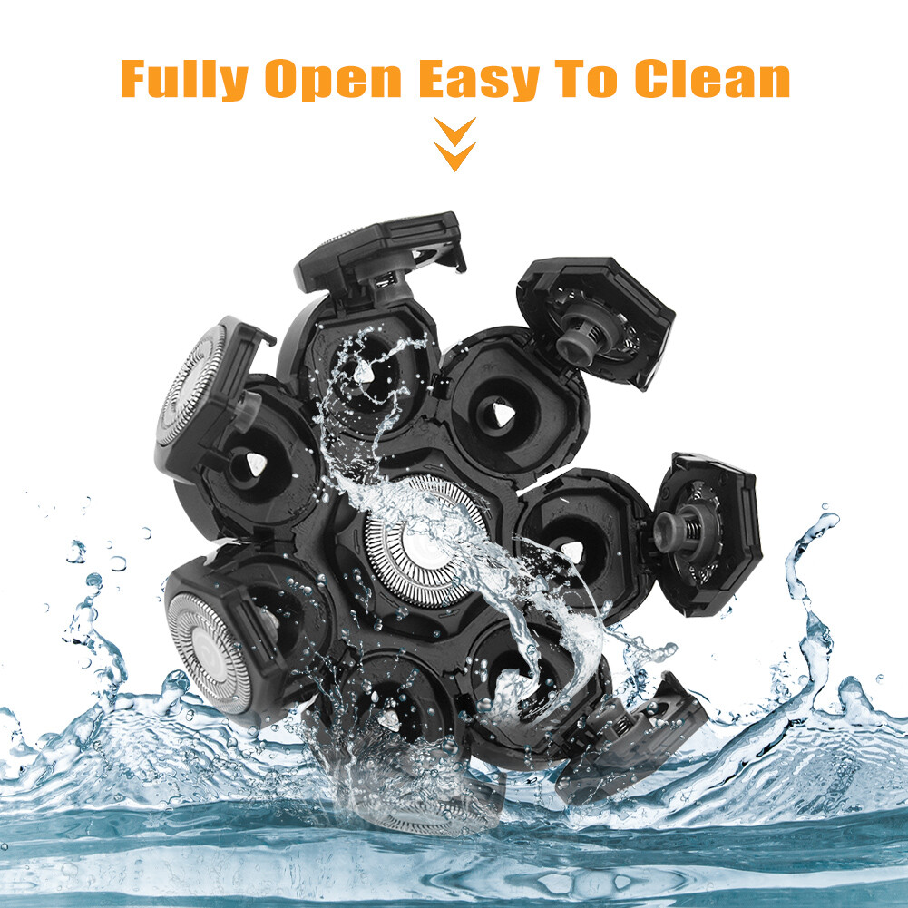 For Men Travel Universal Replacement Razor Cleaning Electric Shaver ...