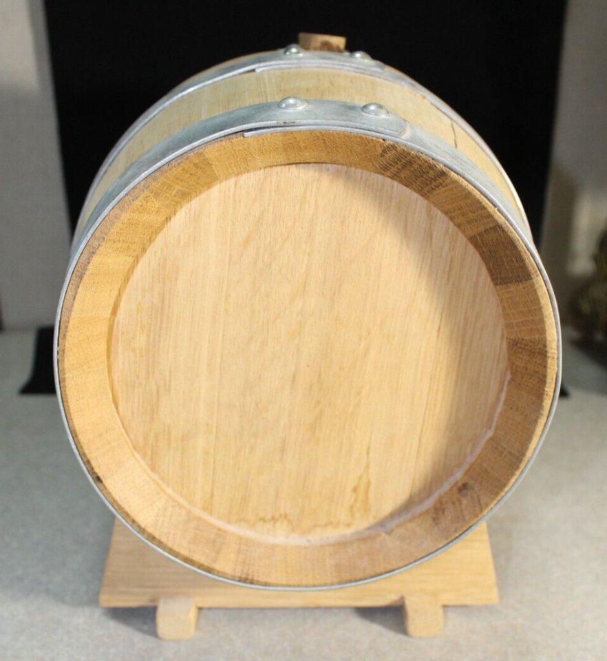Mini Oak Barrel Steel Hoop Whiskey Wine Beer wood barrel | eBay