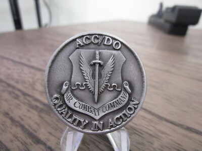 Vintage United States Air Force Air Combat Command ACC / DO Challenge ...