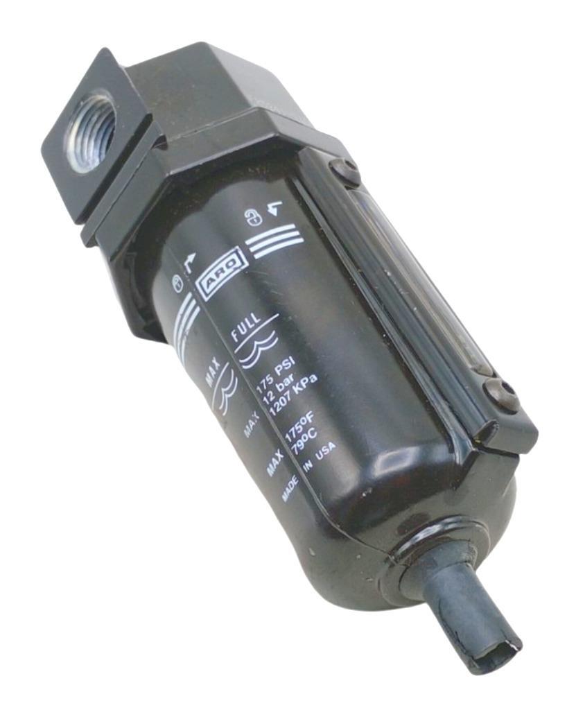 ARO F25241-110 Pneumatic Air Filter Module 1/2" NPT 175 PSI 12 BAR 125 ...